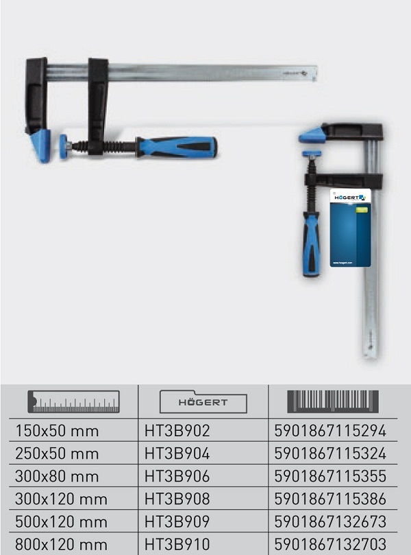 F Style Clamp - solmer.co.uk